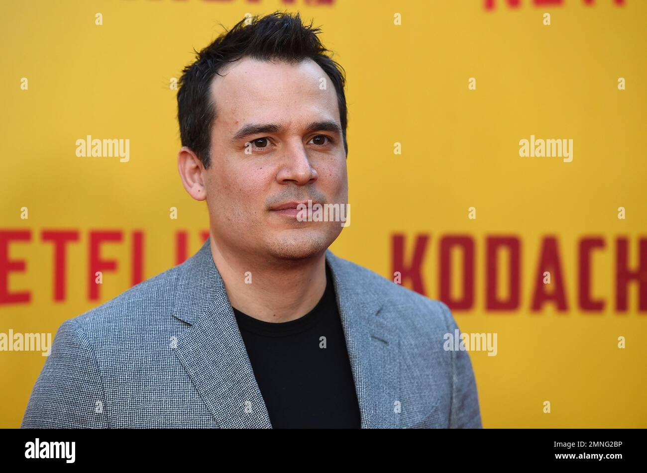 Director Mark Raso arrives at the Los Angeles premiere of "Kodachrome ...