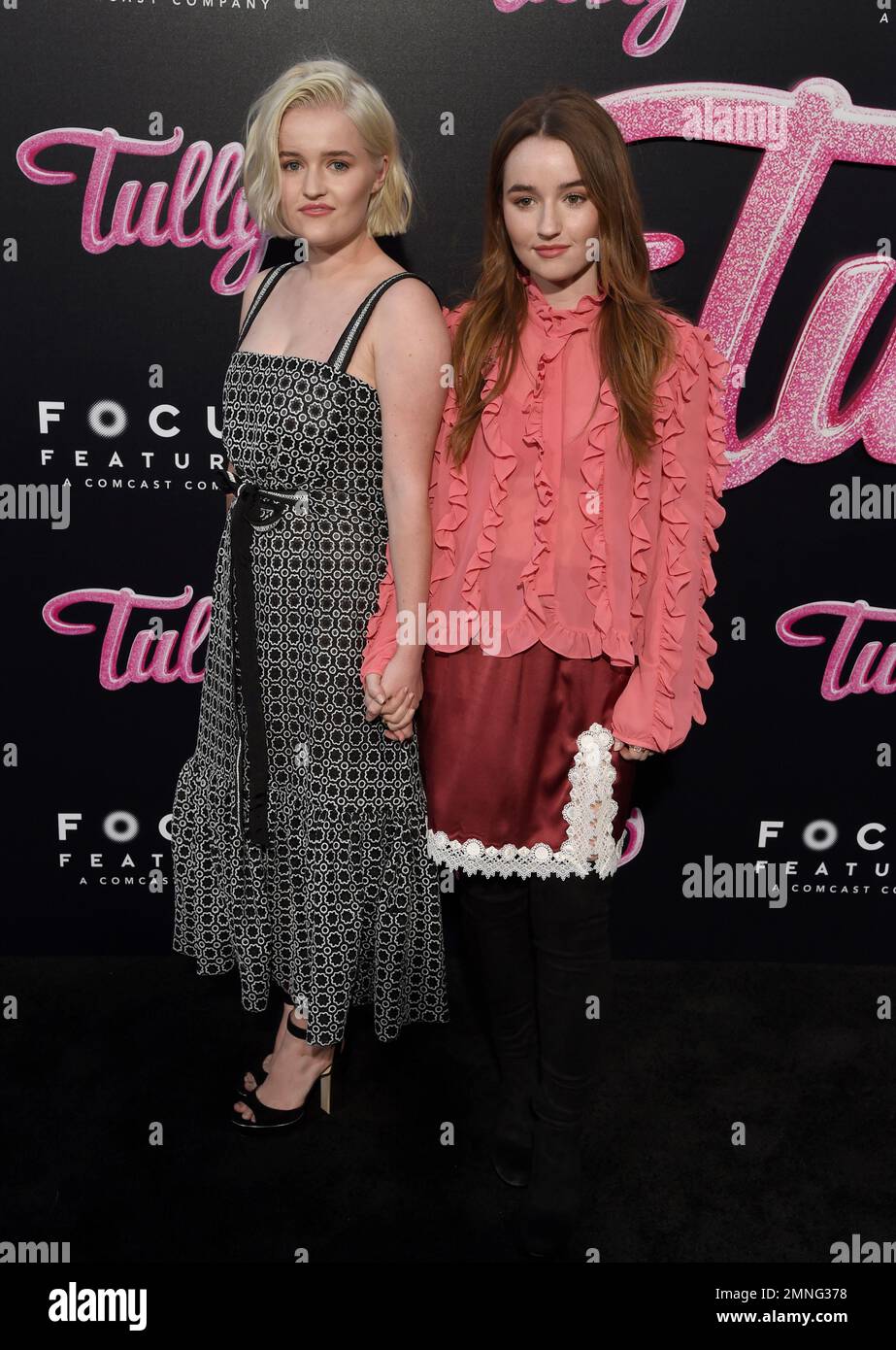 Mady Dever , left, and Kaitlyn Dever arrive at the Los Angeles premiere ...