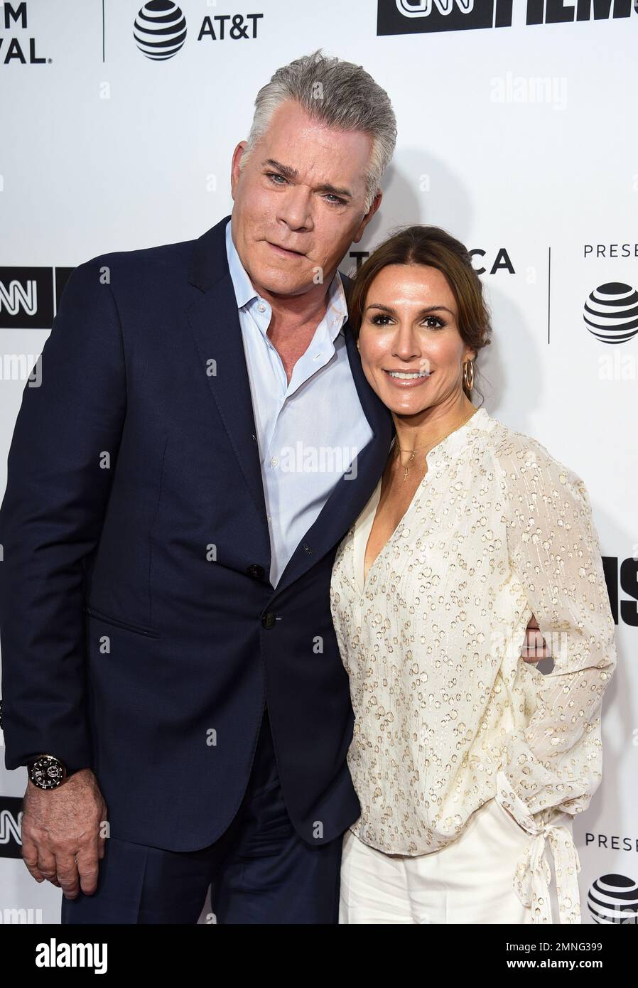 Actor Ray Liotta, left, and girlfriend Silvia Lombardo attend the ...