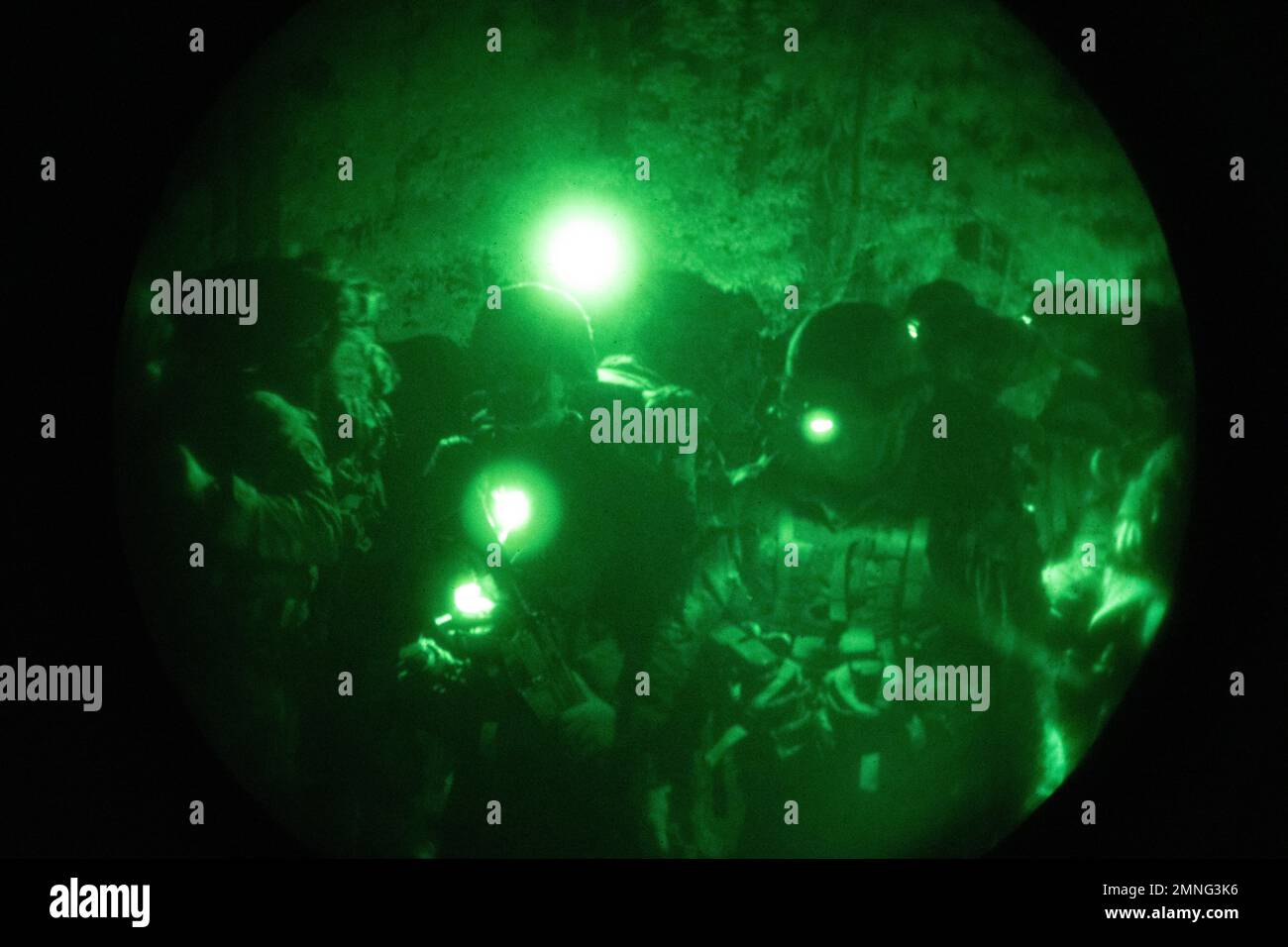 U.S. Soldiers competing in the Army Best Squad Competition conduct a 12 ...