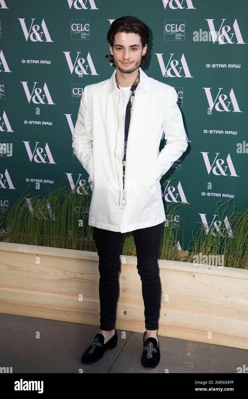 Jack Brett poses for photographers upon arrival at the preview of the ...