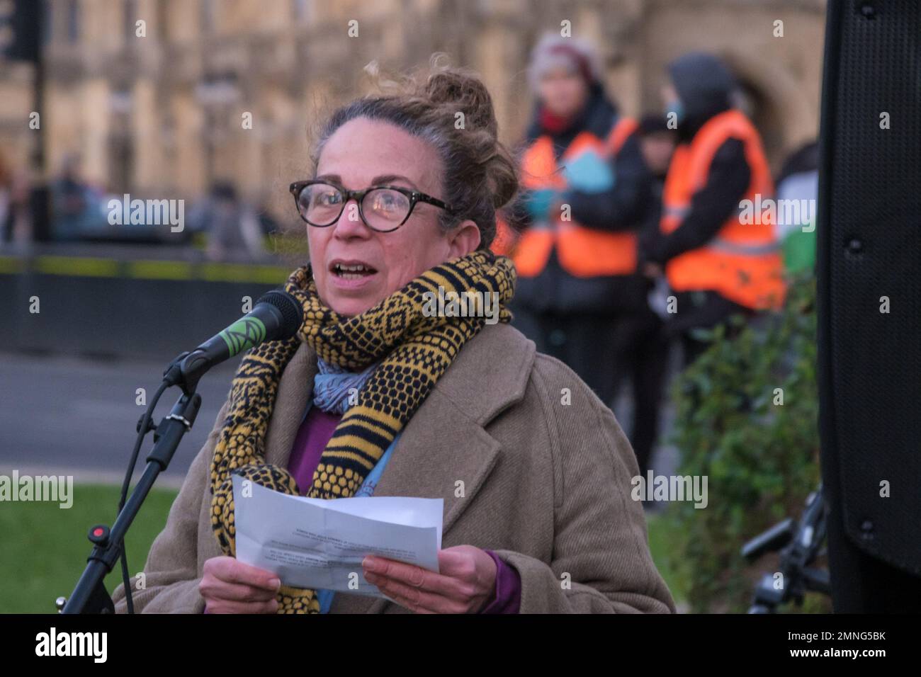 London, UK. 30 Jan 2023. Women's rights activist and writer Patsy ...