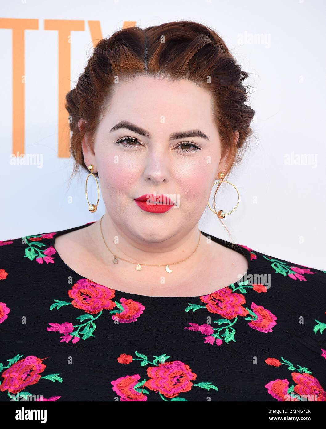 Tess Holliday arrives at the world premiere of "I Feel Pretty" at the ...