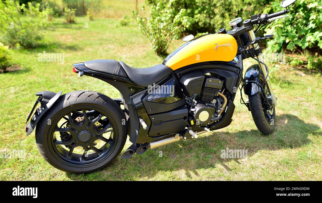 Modern Cruiser Motorcycle