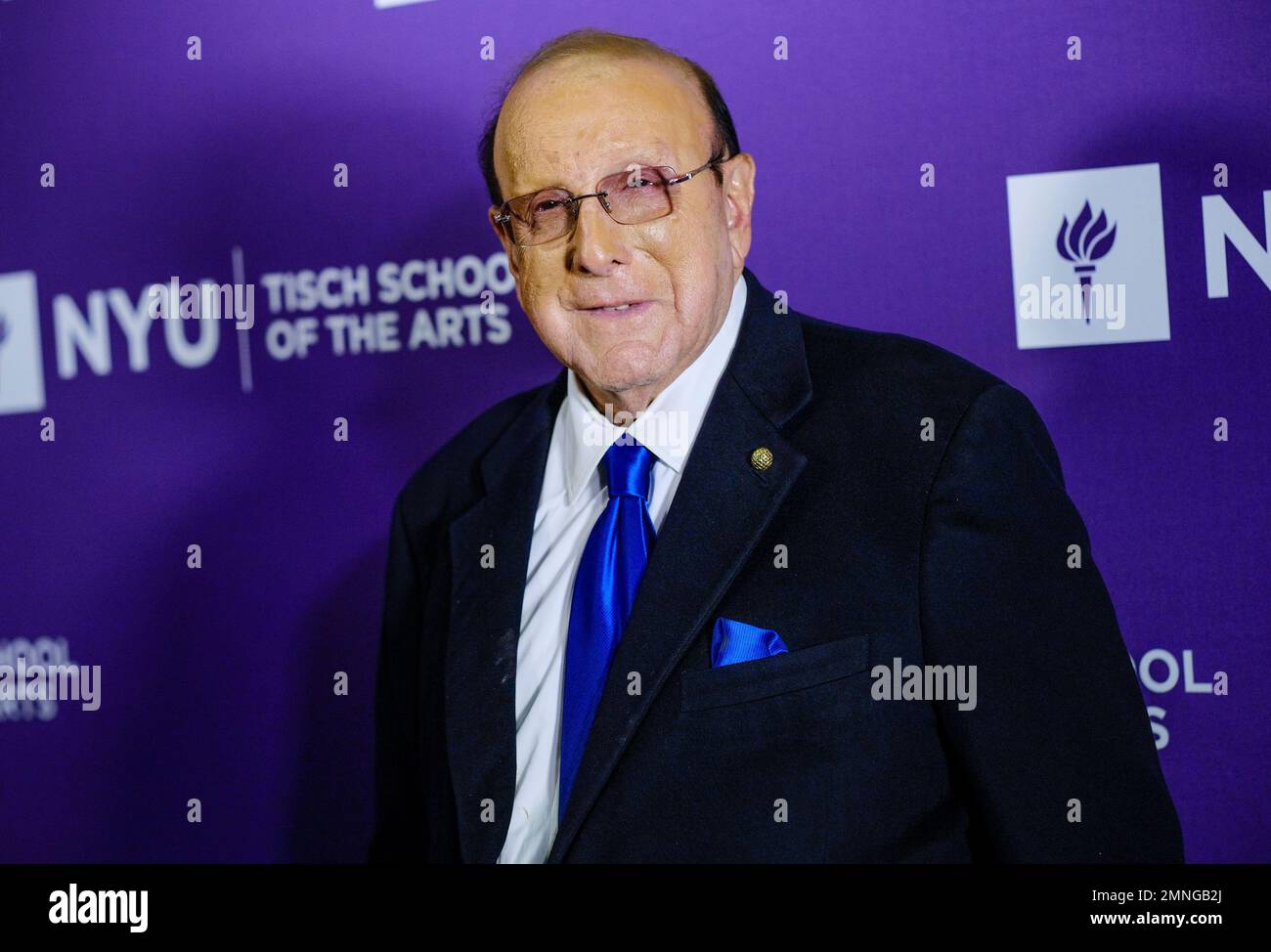 Music producer Clive Davis attends the NYU Tisch School of the Arts ...