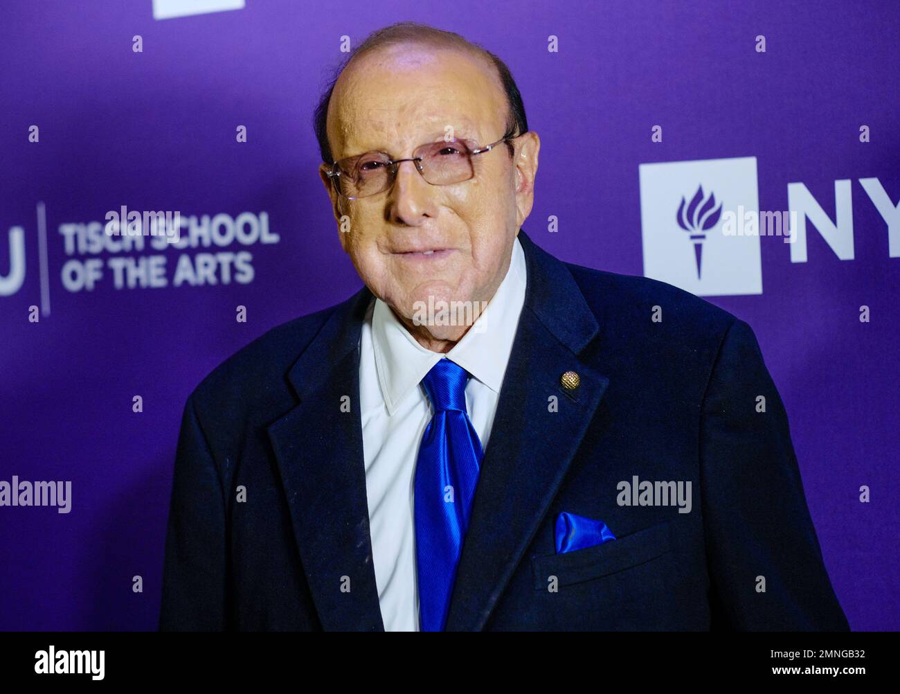 Music producer Clive Davis attends the NYU Tisch School of the Arts ...