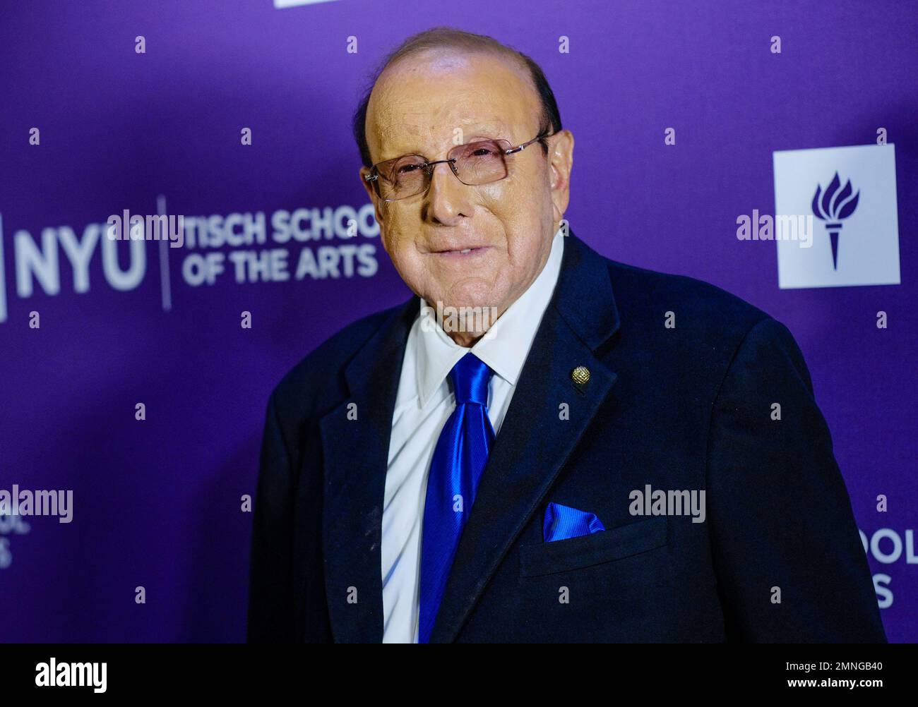 Music producer Clive Davis attends the NYU Tisch School of the Arts ...