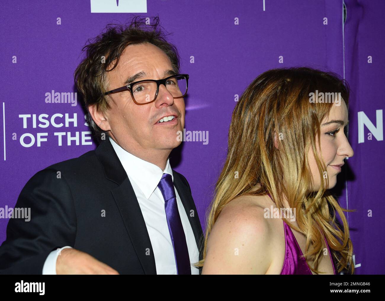 Filmmakers and honorees Chris Columbus and daughter Eleanor Columbus ...