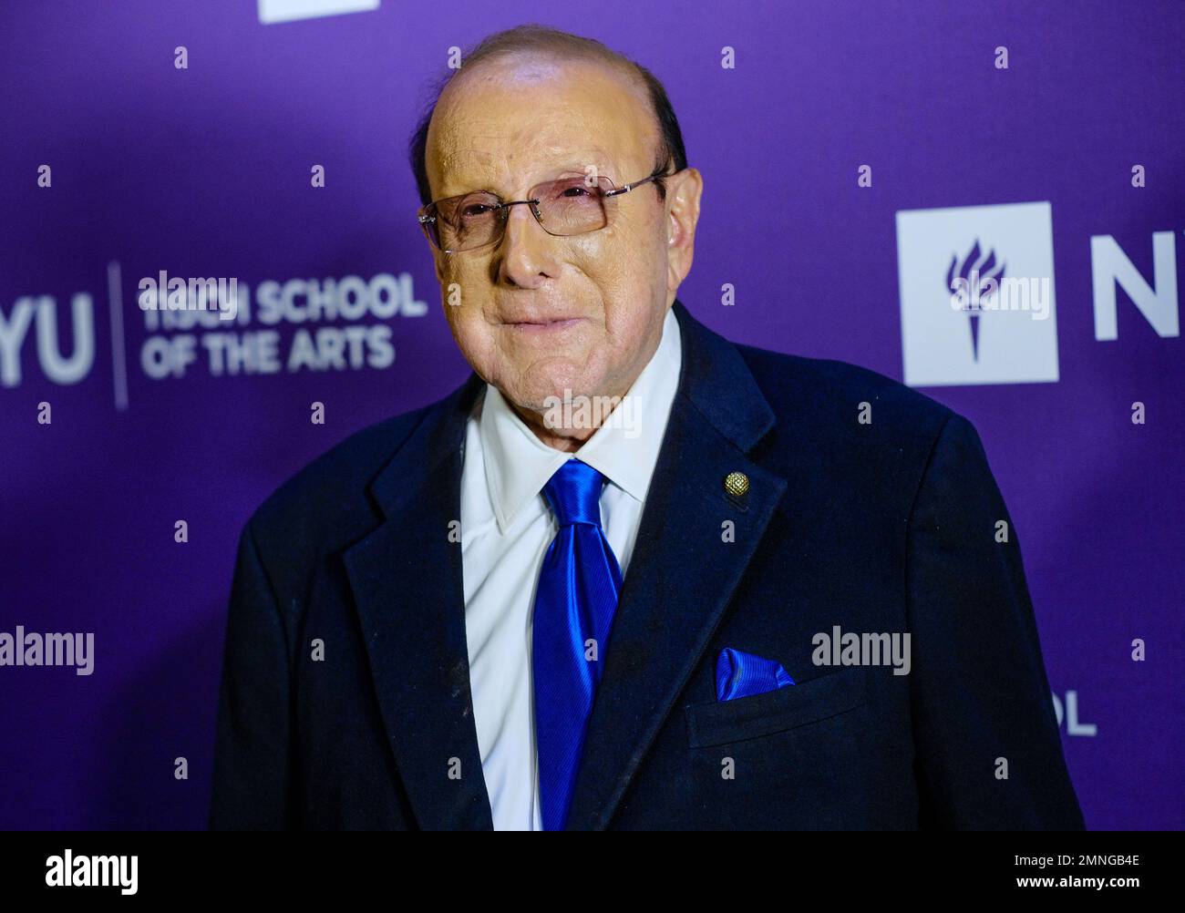 Music producer Clive Davis attends the NYU Tisch School of the Arts ...
