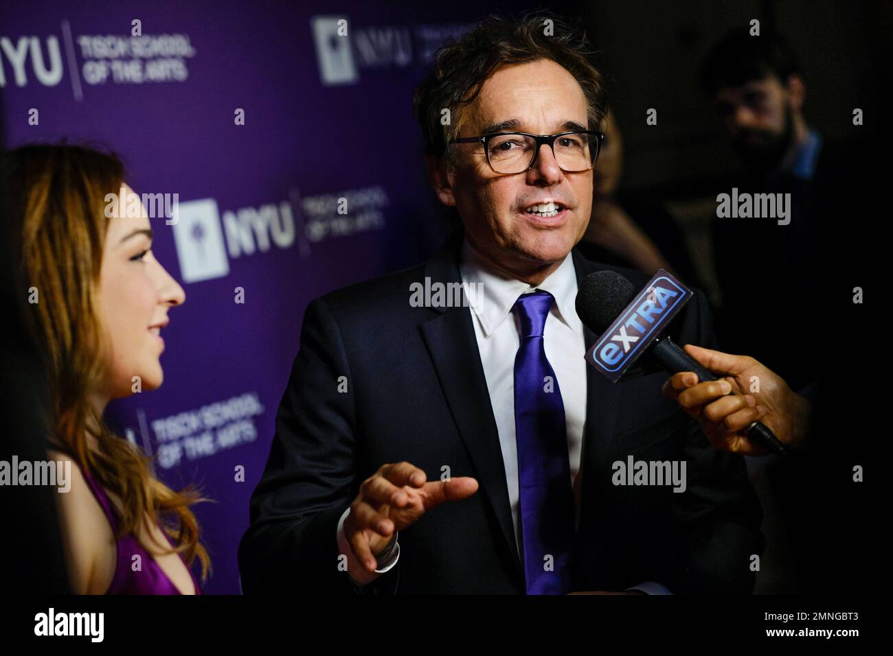 Filmmakers and honorees Chris Columbus and daughter Eleanor Columbus ...