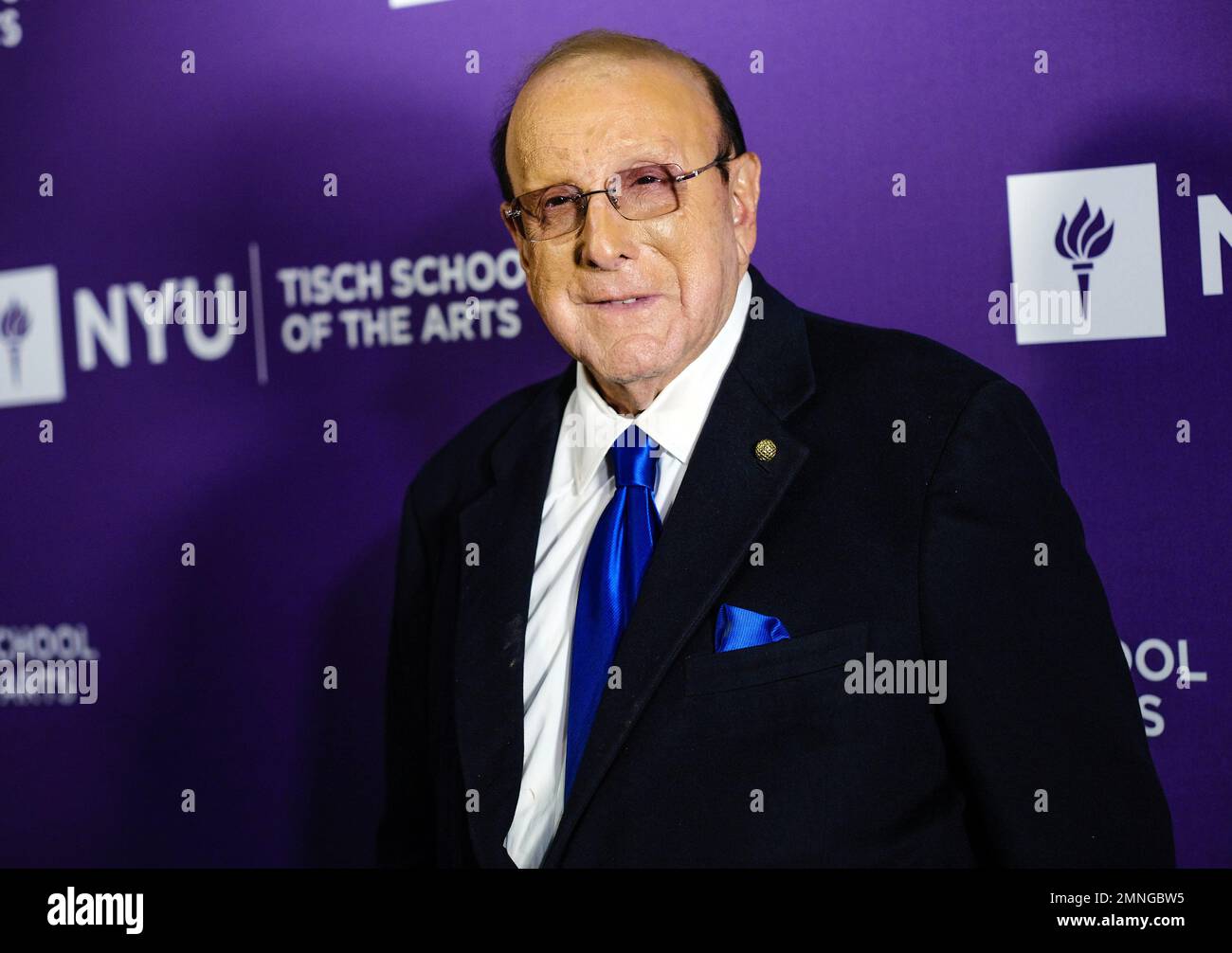 Music producer Clive Davis attends the NYU Tisch School of the Arts ...