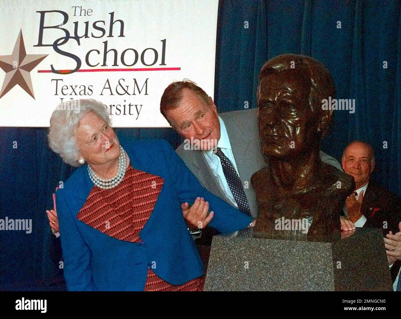 FILE - In this Sept. 10, 1997 file photo, former President George Bush ...