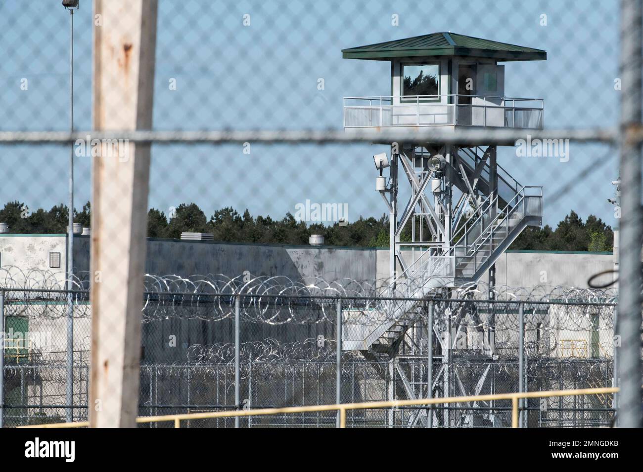 This shows the Lee Correctional Institution on Monday, April 16, 2018 ...