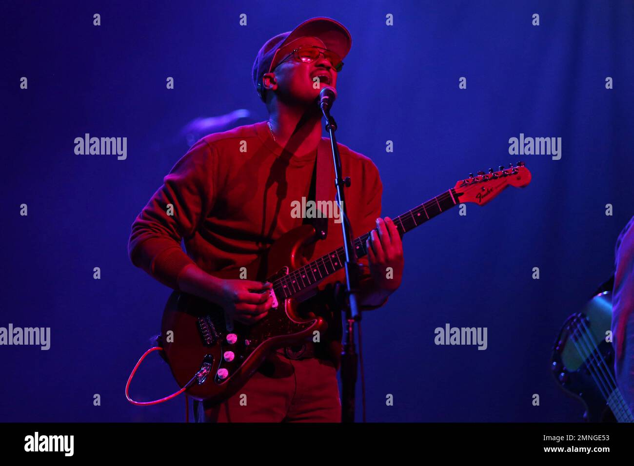 Artist Son Little performs during the X Ambassadors' "The Joyful Tour ...