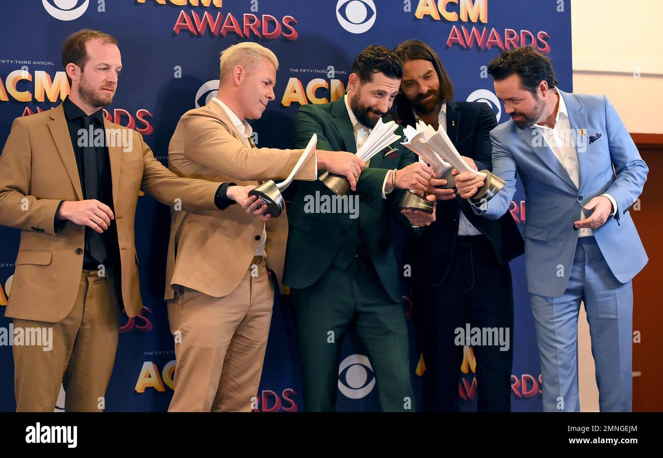 Whit Sellers, from left, Trevor Rosen, Matthew Ramsey, Geoff Sprung ...