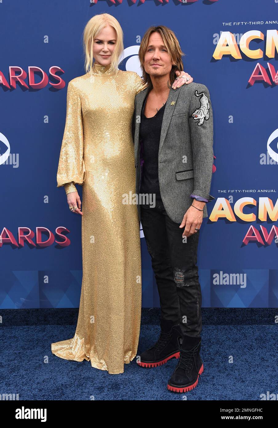 Nicole Kidman, left, and Keith Urban arrive at the 53rd annual Academy ...