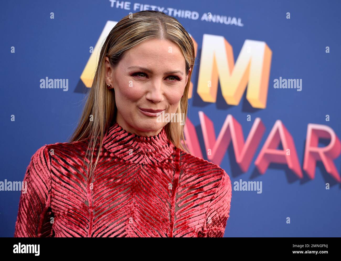 Jennifer Nettles arrives at the 53rd annual Academy of Country Music ...