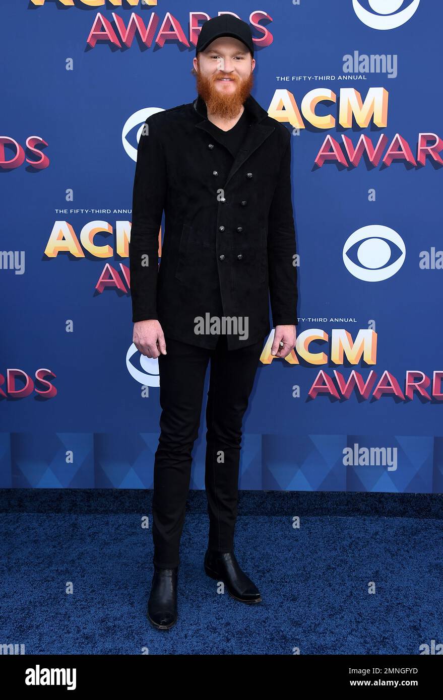 Eric Paslay arrives at the 53rd annual Academy of Country Music Awards ...