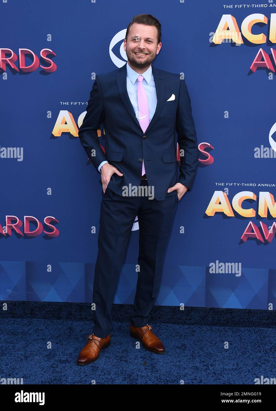 Brad Hill arrives at the 53rd annual Academy of Country Music Awards at ...
