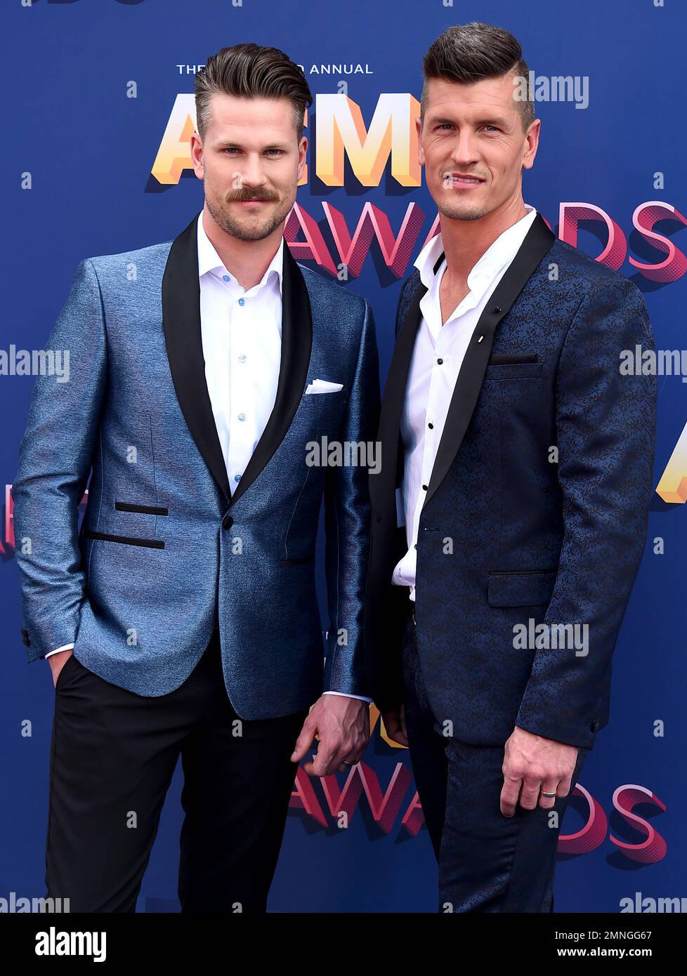 Curtis Rempel, left, and Brad Rempel, of High Valley, arrive at the ...