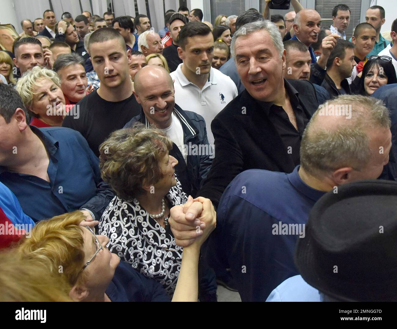 Montenegro's former prime minister and long-ruling Democratic Party of ...