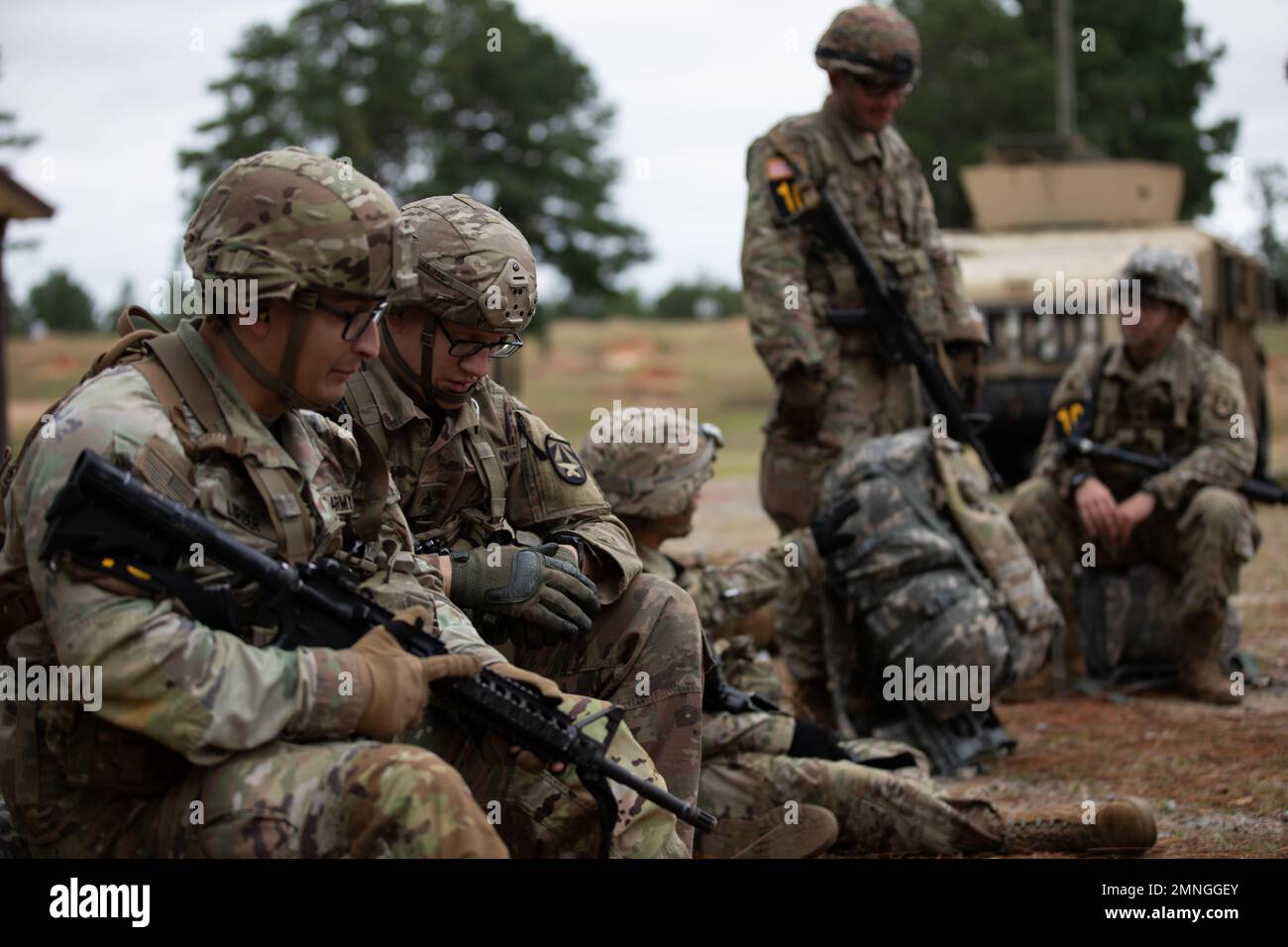 Soldiers of Squad 10, representing U.S. Army Futures Command at the ...