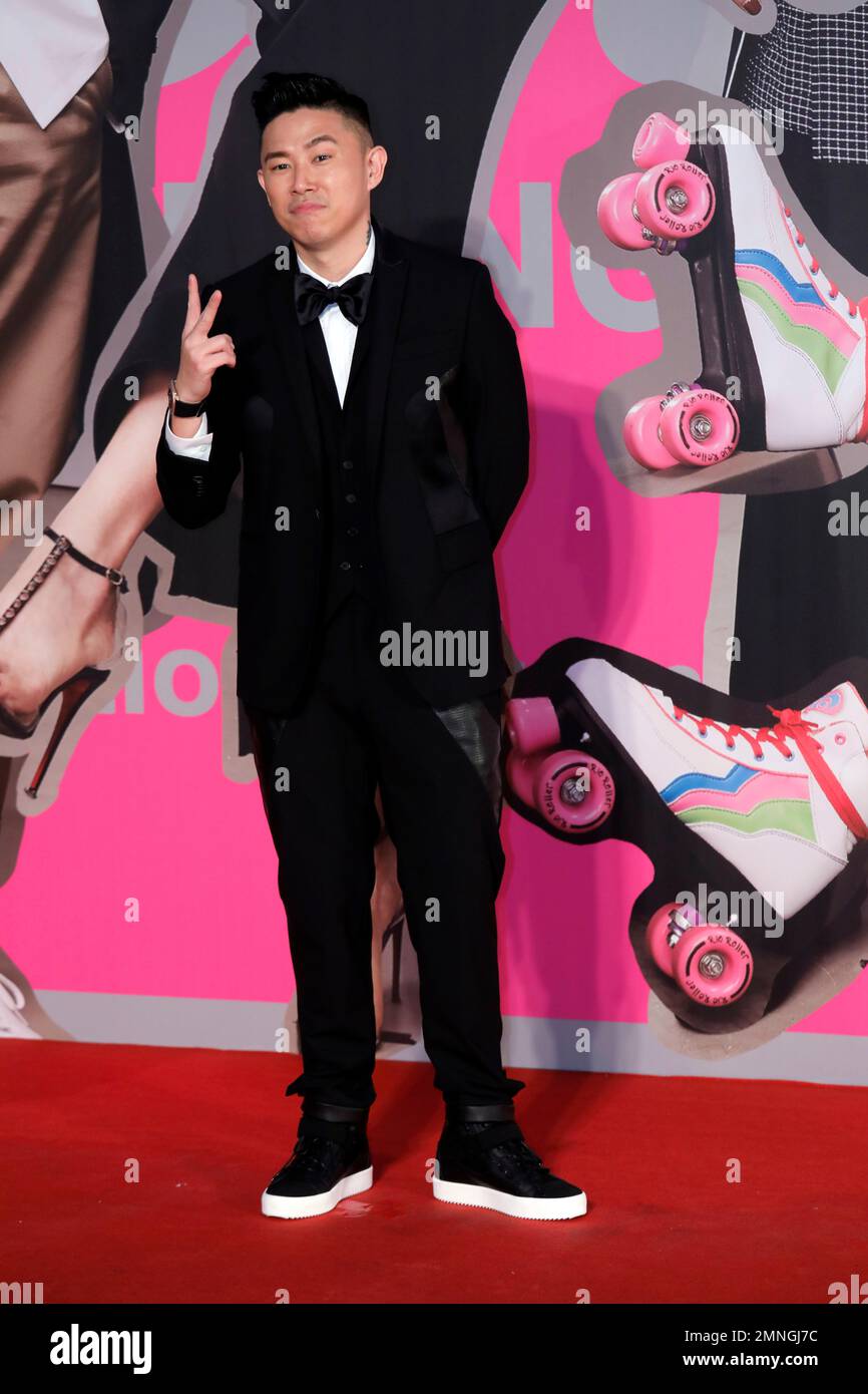 American-born-Chinese rapper MC Jin poses on the red carpet of the Hong ...