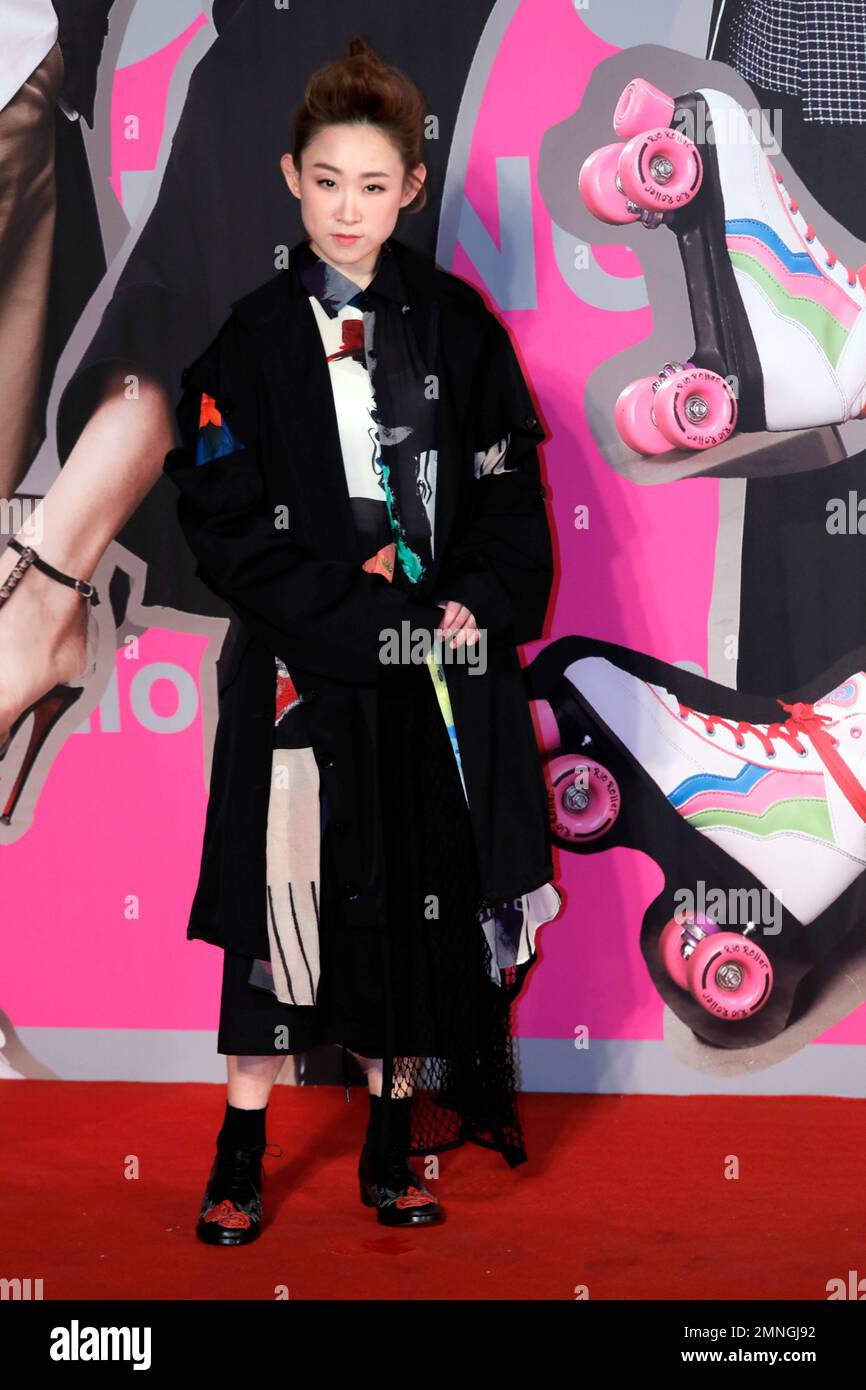Hong Kong actress-singer Ivana Wong poses on the red carpet of the Hong ...