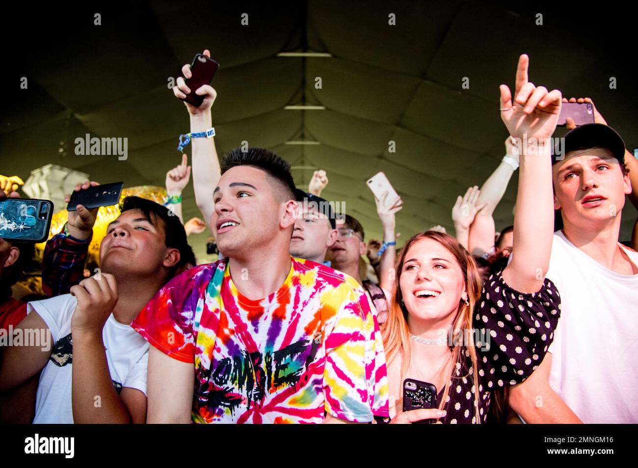 Festival goers attend the Coachella Music & Arts Festival at the Empire ...