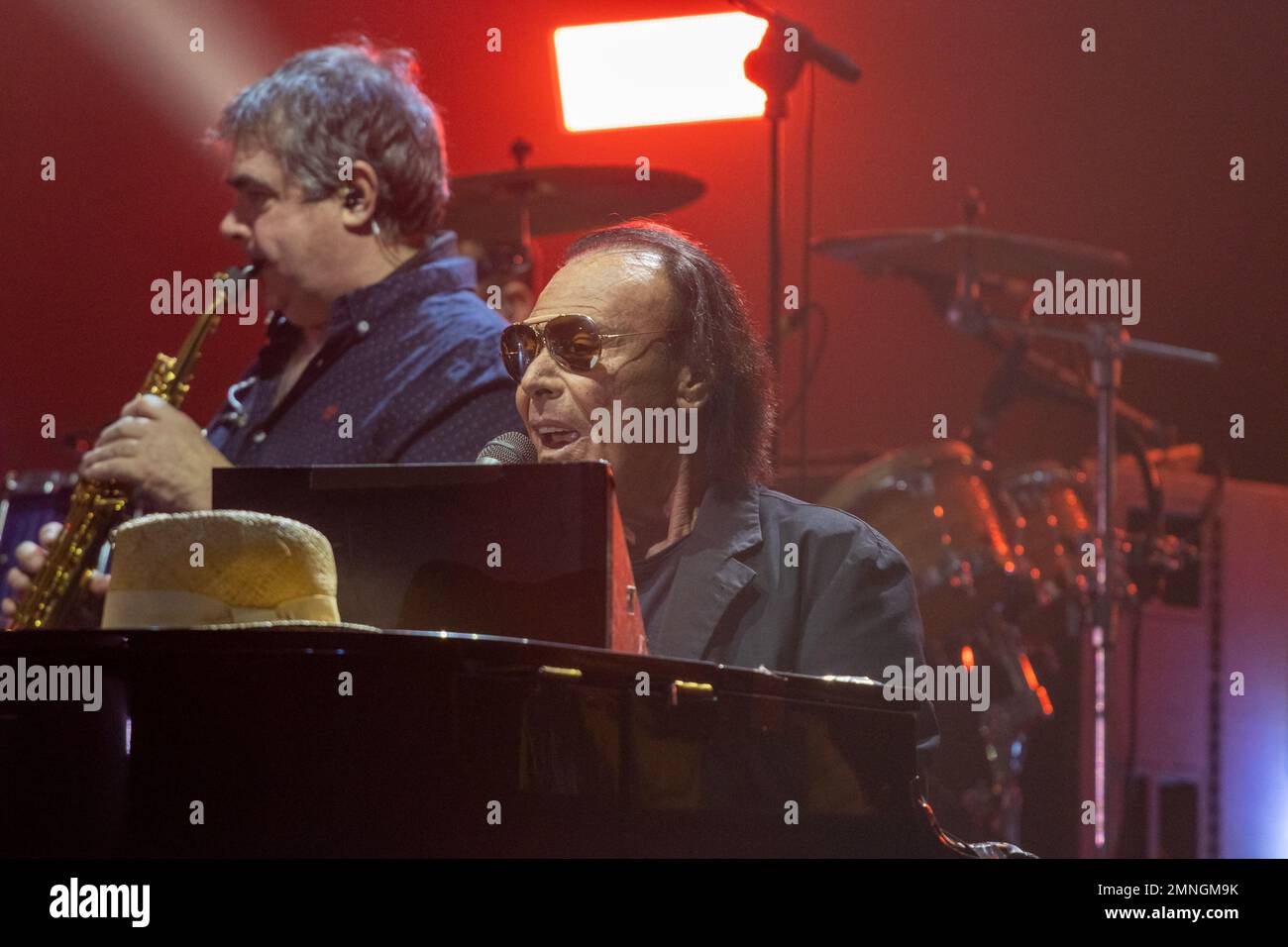 Antonello Venditti during the Italian singer Music Concert Venditti e ...