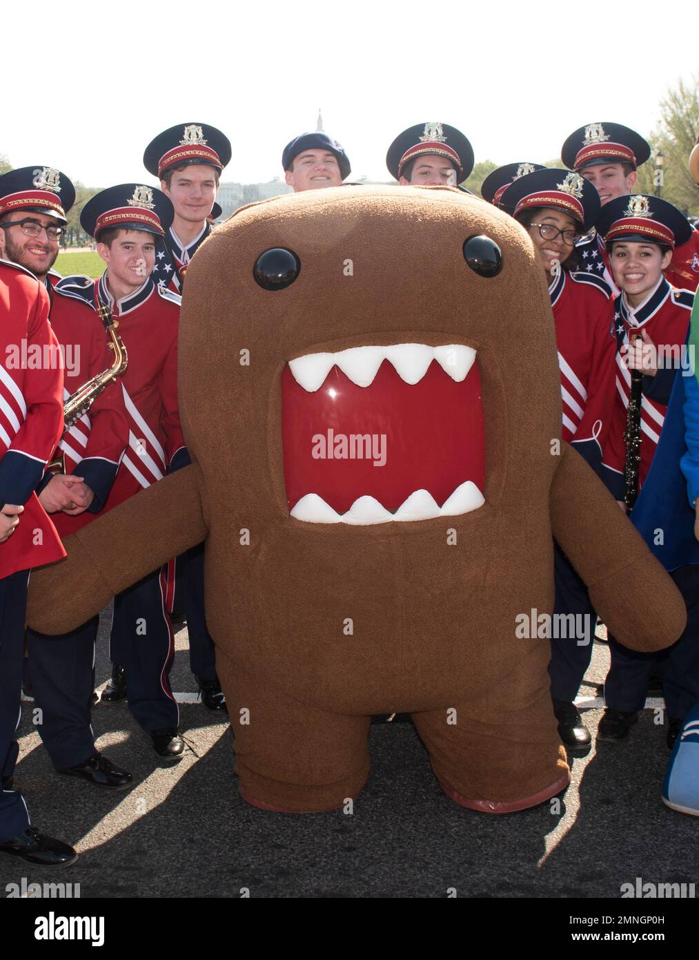 IMAGE DISTRIBUTED NHK WORLD - NHK WORLD-JAPAN's mascot, Domo, poses for ...