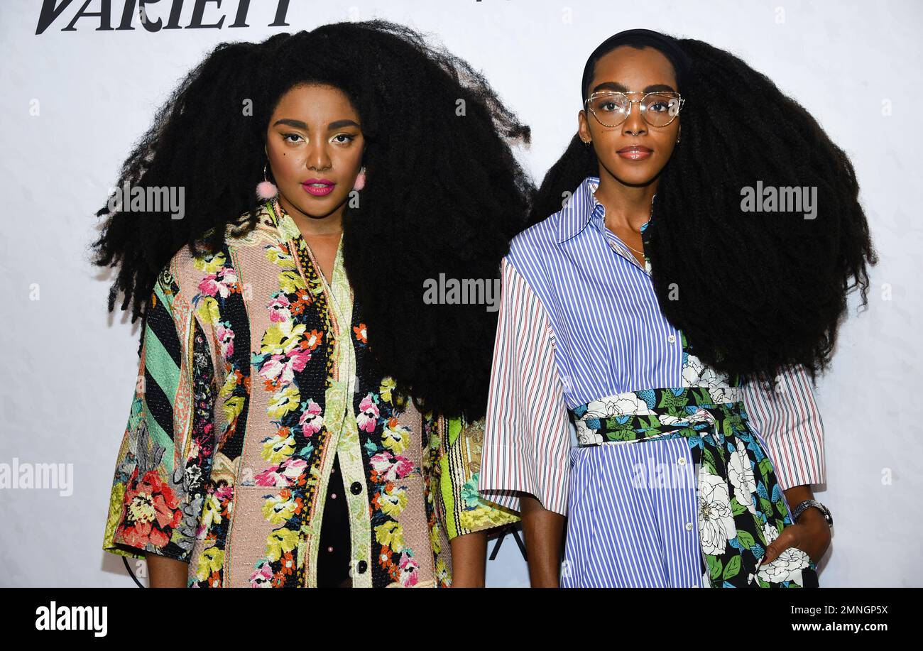 TK Wonder Quann, left, and Cipriana Quann attend Variety's Power of ...
