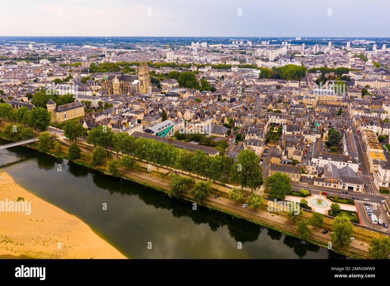 Tours city overview hi-res stock photography and images - Alamy