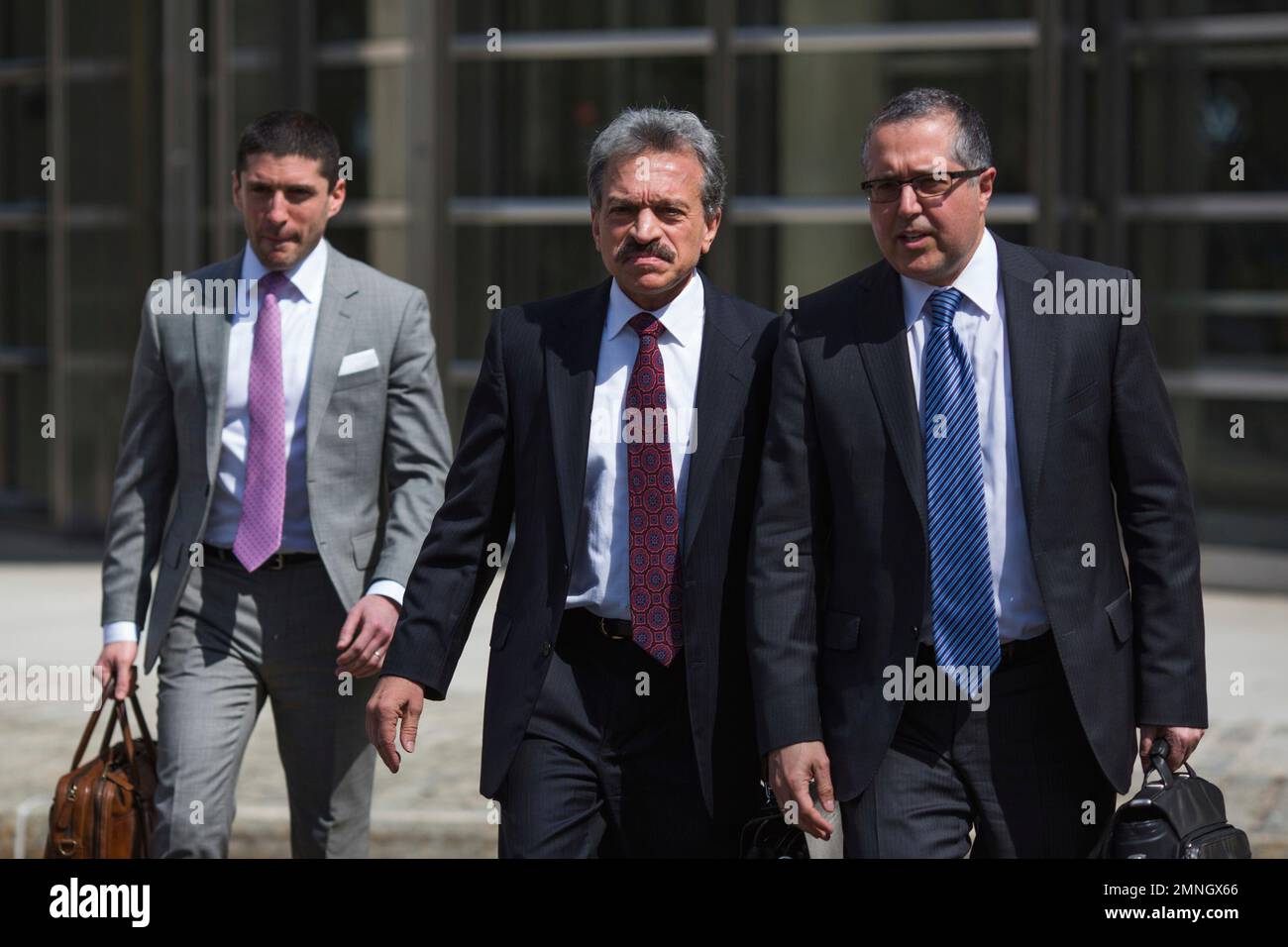 Attorneys representing NXIVM leader Keith Raniere, Mark Agnifilo, right ...