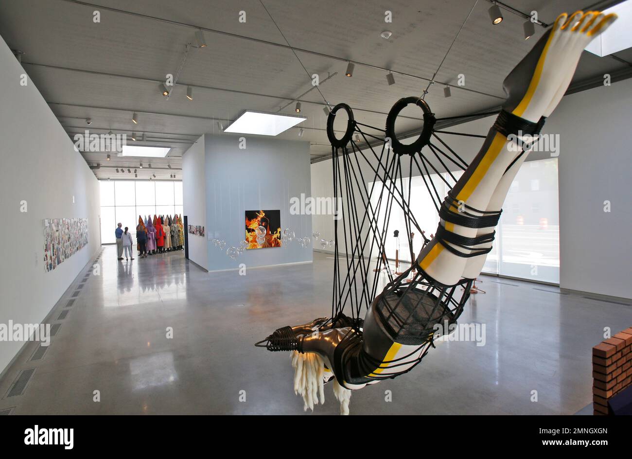 Artwork is on display in the new Markel Center which houses the ...