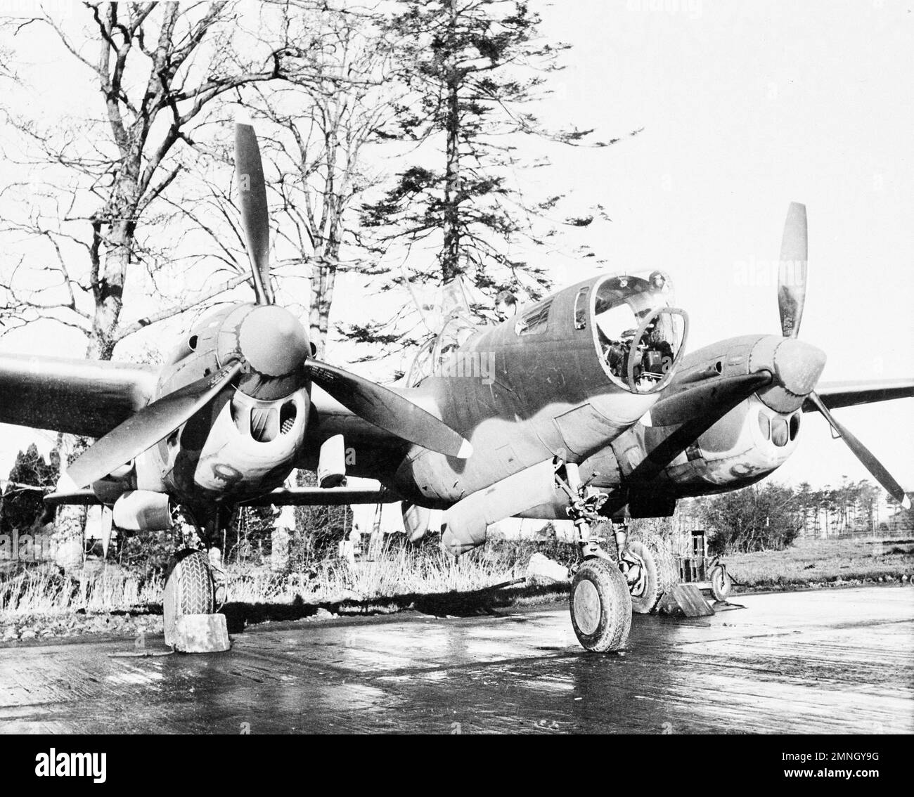 Built to look as much like a conventional P-38 Lightning fighter as ...