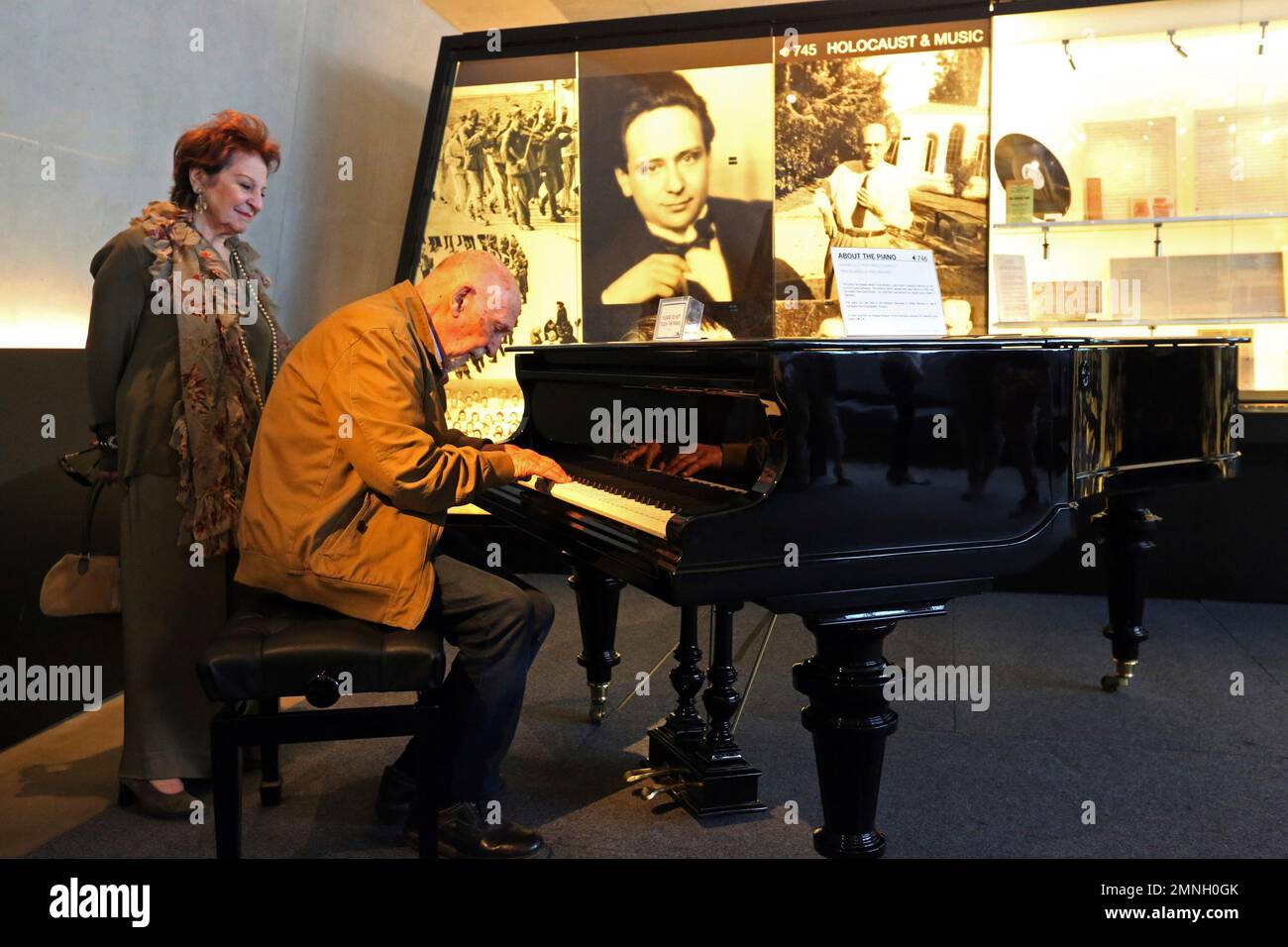 In this Wednesday, April 11, 2018, photo, childhood Holocaust survivor ...