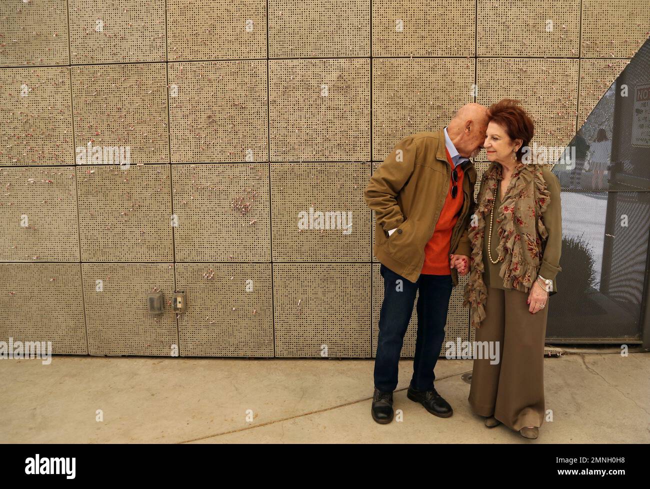 In this Wednesday, April 11, 2018, photo, childhood Holocaust survivors ...