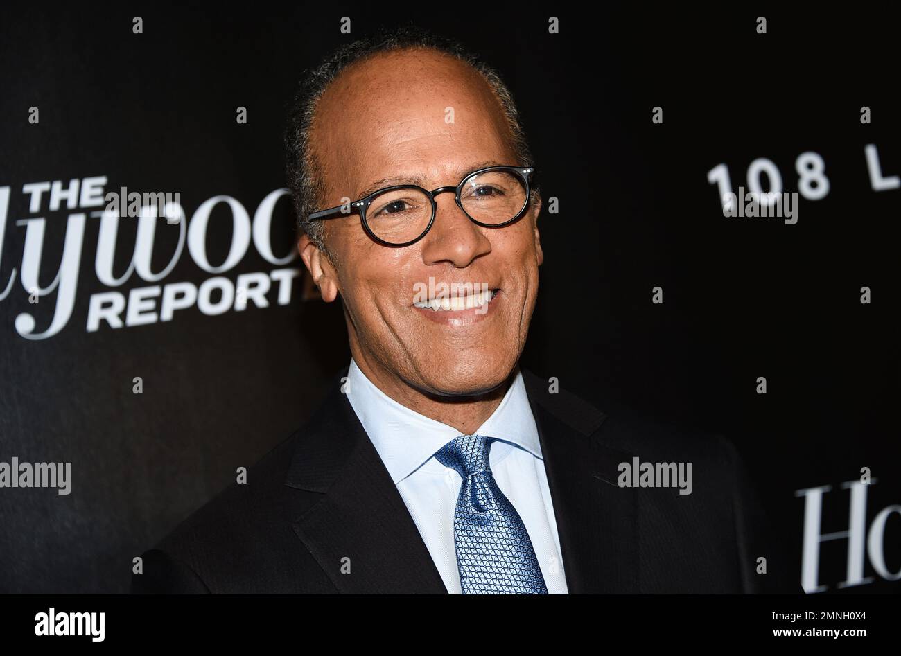 NBC news anchor Lester Holt attends The Hollywood Reporter's annual 35 ...