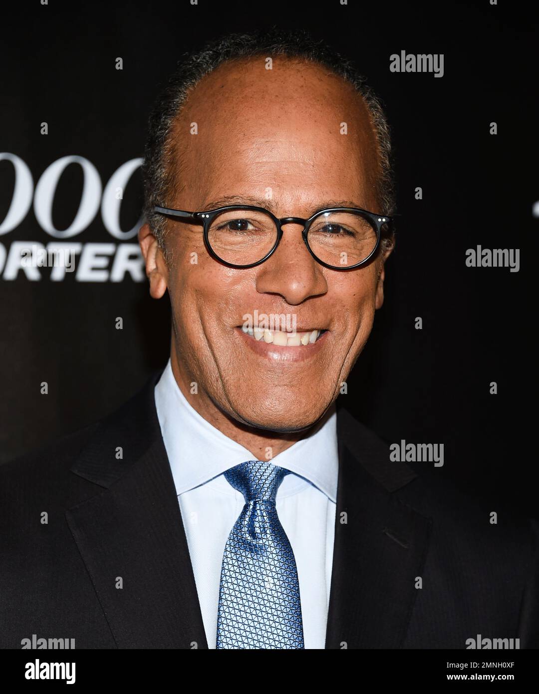 NBC news anchor Lester Holt attends The Hollywood Reporter's annual 35 ...