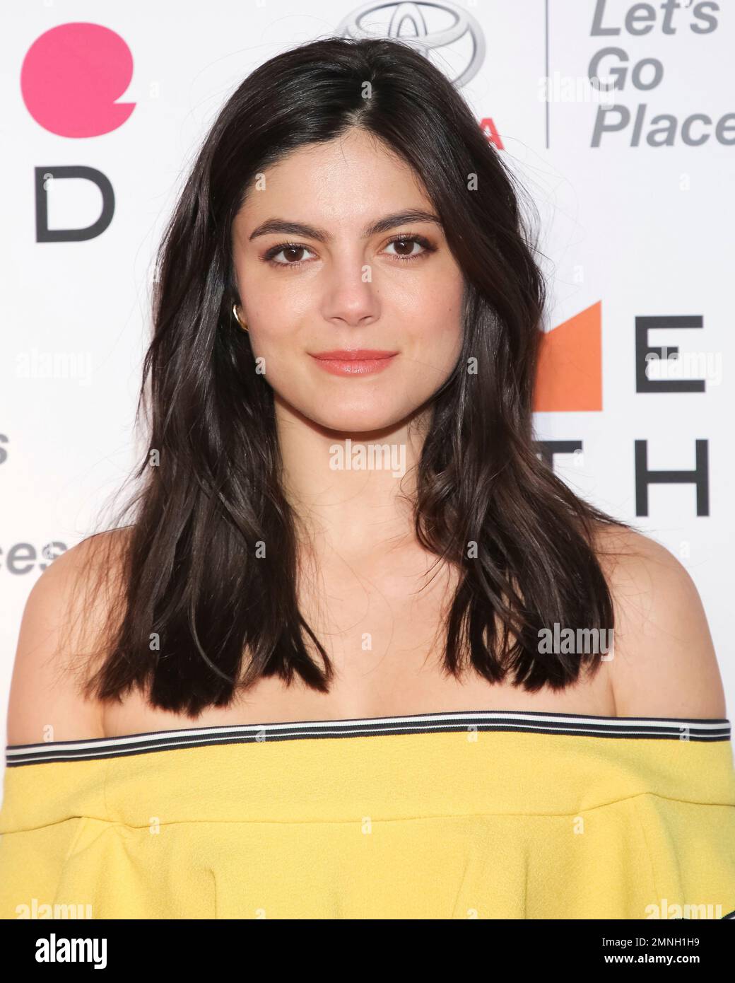 Actress Monica Barbero attends the Women in the World Summit opening ...