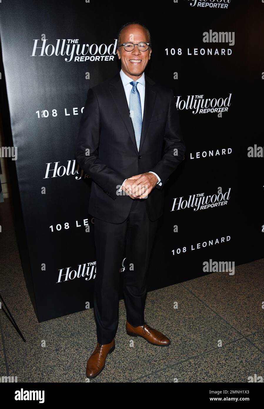 NBC news anchor Lester Holt attends The Hollywood Reporter's annual 35 ...