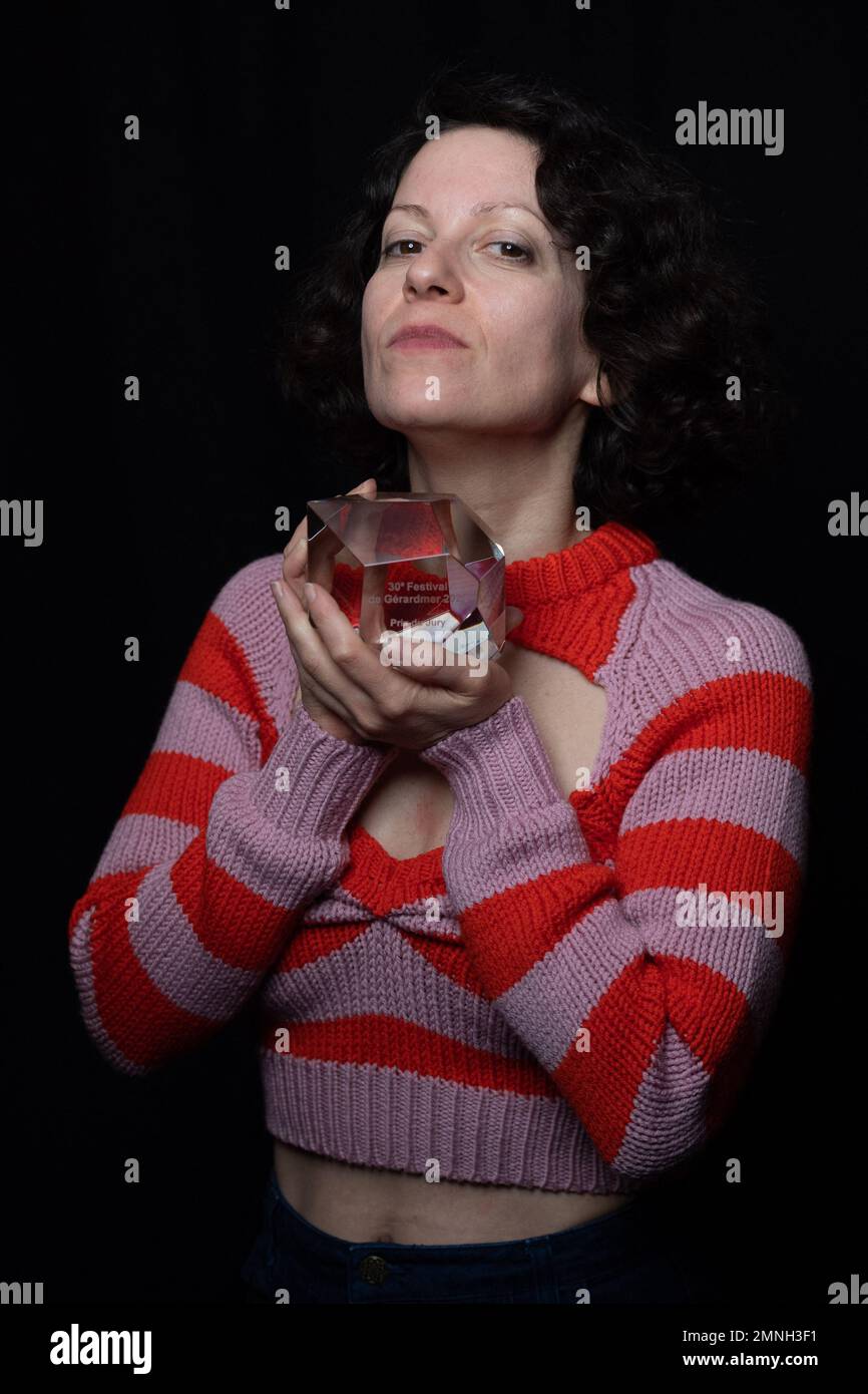 Ann Oren attending a Portrait Session during the 30th Gerardmer ...