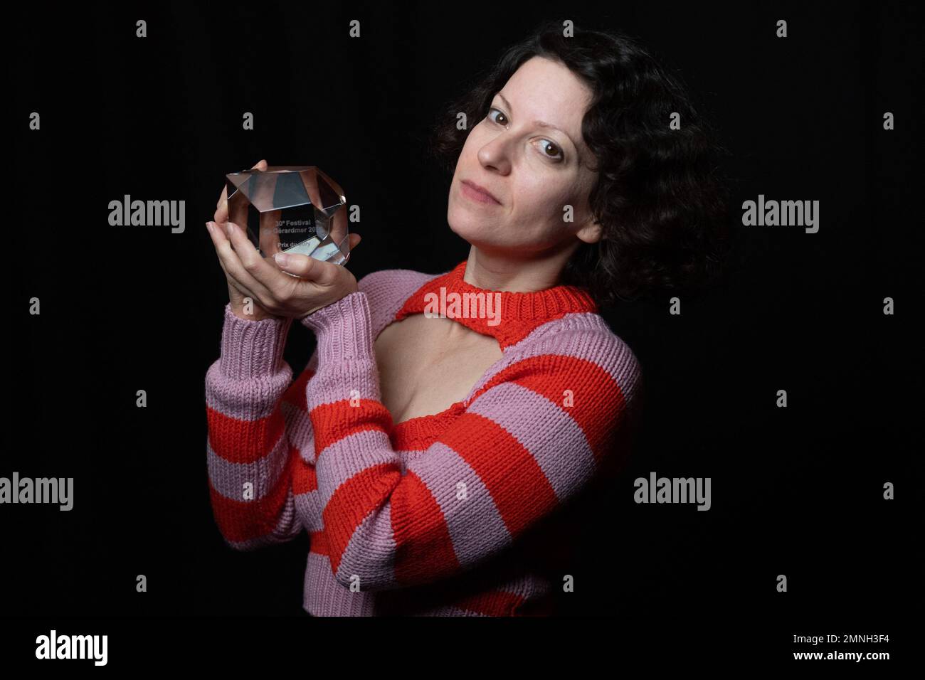 Ann Oren attending a Portrait Session during the 30th Gerardmer ...