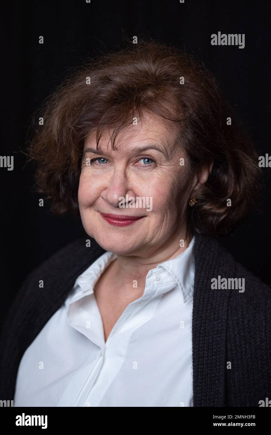 Anne Le Ny attending a Portrait Session during the 30th Gerardmer ...