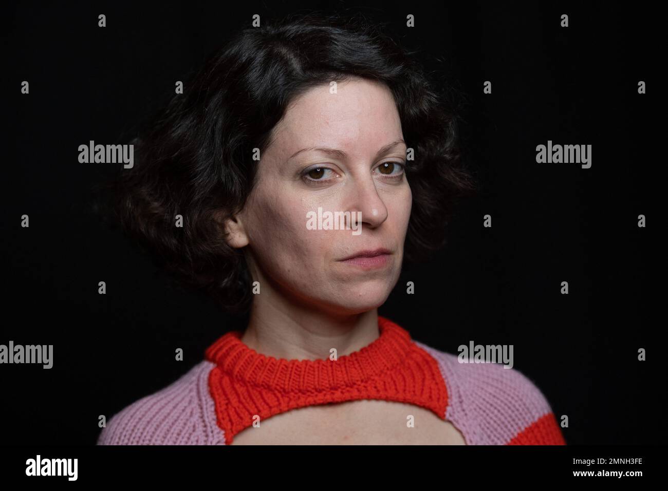 Ann Oren attending a Portrait Session during the 30th Gerardmer ...