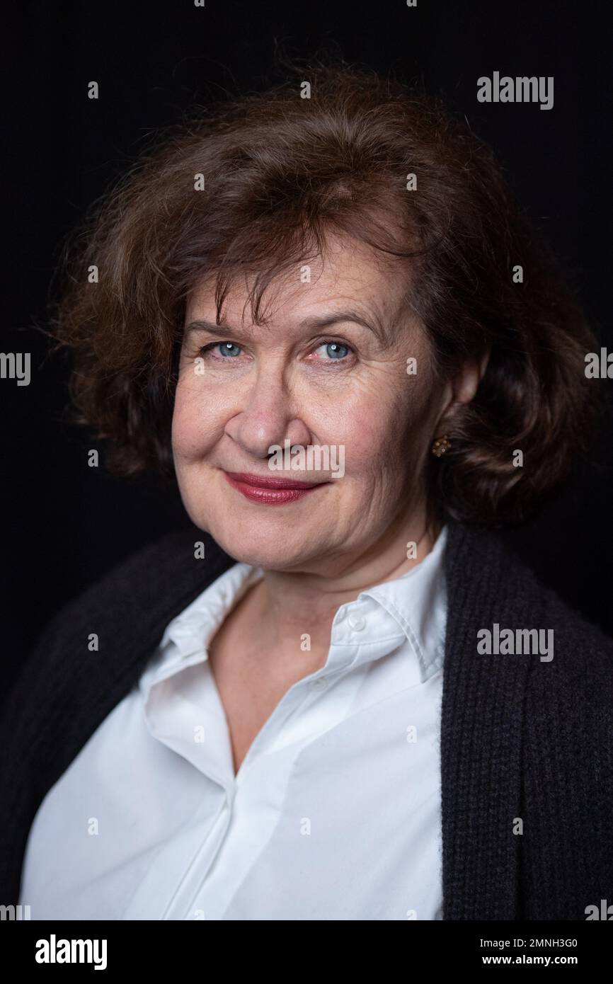 Anne Le Ny attending a Portrait Session during the 30th Gerardmer ...