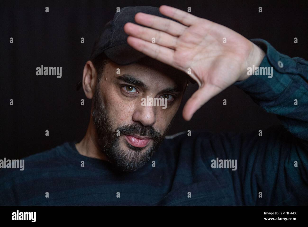 Gringe attending a Portrait Session during the 30th Gerardmer ...