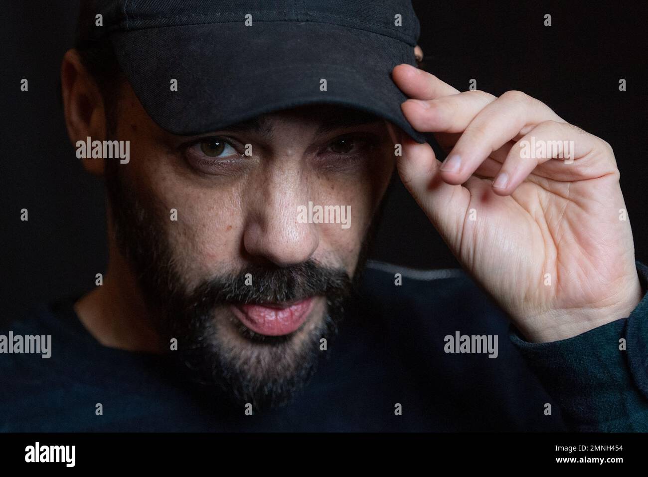 Gringe attending a Portrait Session during the 30th Gerardmer ...