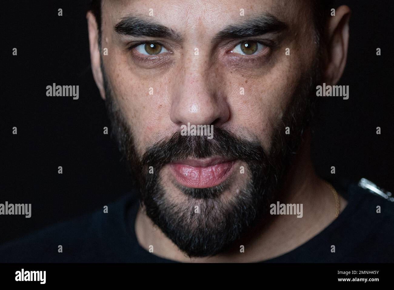 Gringe attending a Portrait Session during the 30th Gerardmer ...
